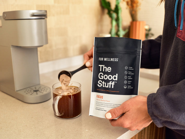 The Good Stuff. Performance Coffee Supplement from For Wellness