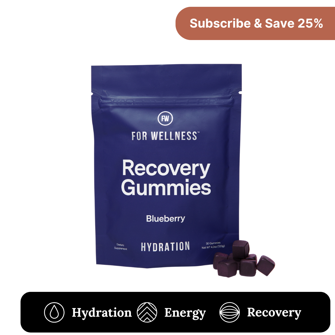 Recovery Gummies™ - Hydration, Blueberry | High quality ingredients ...