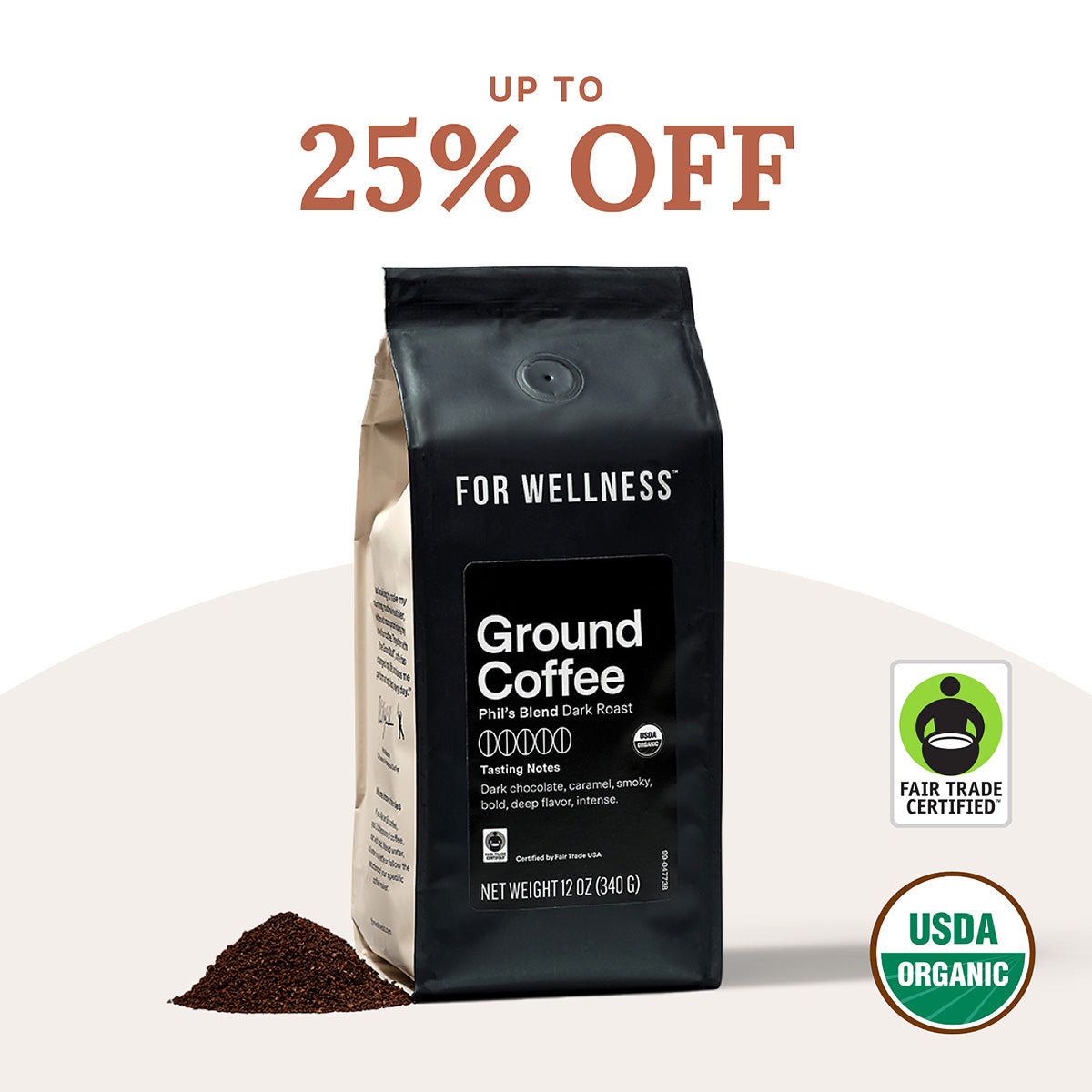 Organic Arabica Ground Coffee | Premium Coffee Crafted For Health And ...